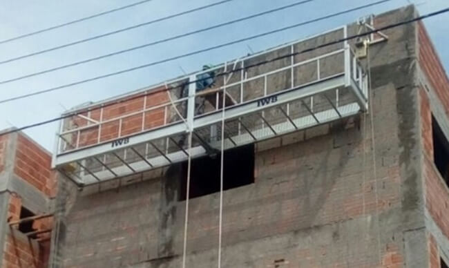 Galeria de Imagens - Andaime Balancim Suspenso | Grupo IW8